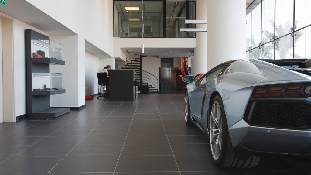 Lamborghini Showroom - Arco Interiors